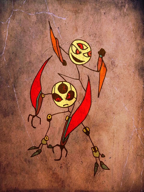 TINAMI - [イラスト]「gray robotization」