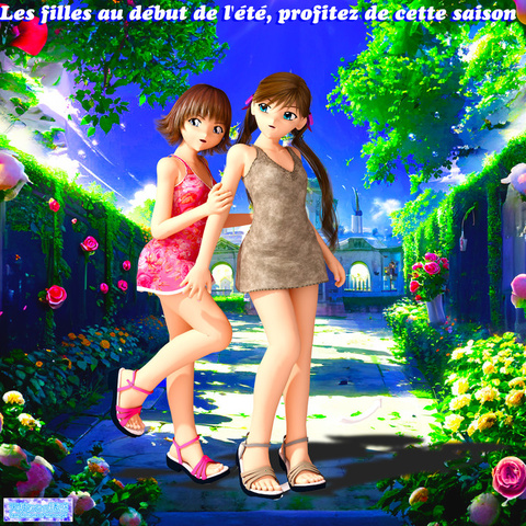 TINAMI - [イラスト]Les filles au début de l'été, profitez de cette saison_031 The Final