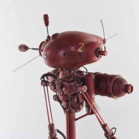 TINAMI - [モデル]WAVE Ma.K. ノイスポッター(成形色赤)(1/20)