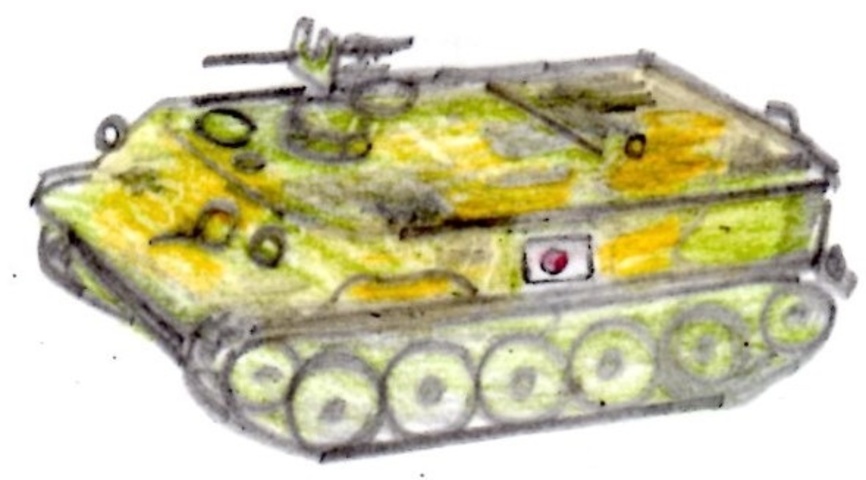 TINAMI - [イラスト]60式装甲車