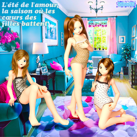 TINAMI - [イラスト]L'été de l'amour, la saison où les cœurs des filles battent_13