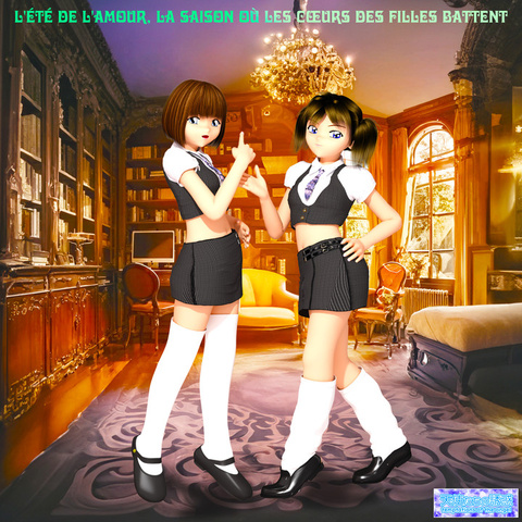 TINAMI - [イラスト]L'été de l'amour, la saison où les cœurs des filles battent_18