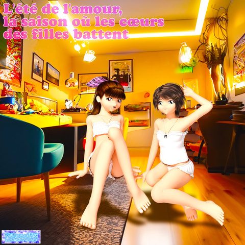 TINAMI - [イラスト]L'été de l'amour, la saison où les cœurs des filles battent_24