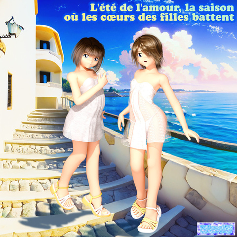 TINAMI - [イラスト]L'été de l'amour, la saison où les cœurs des filles battent_26