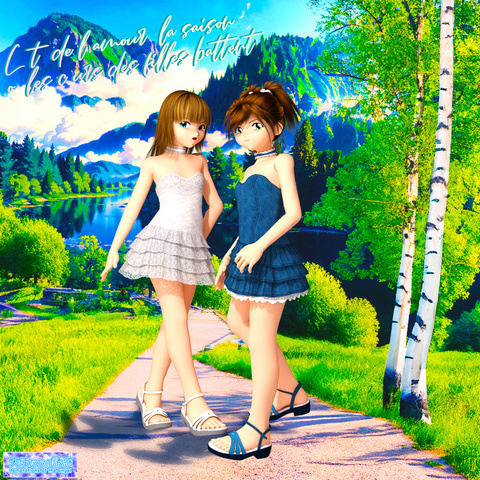 TINAMI - [イラスト]L'été de l'amour, la saison où les cœurs des filles battent_31 THe FiNAL