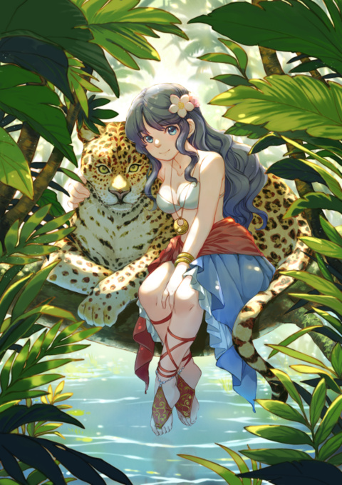 TINAMI - [イラスト]JUNGLE QUEEN