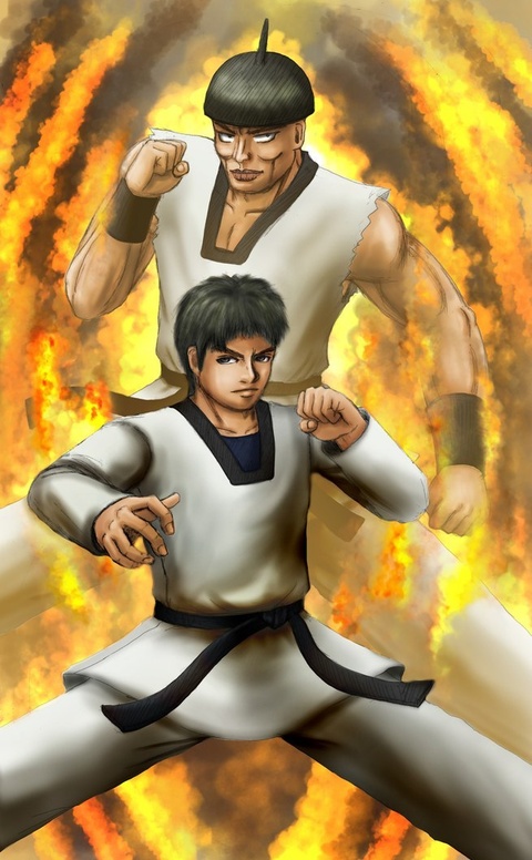 TINAMI - [マンガ]キャラデザ練習33 2人の銀河最強男