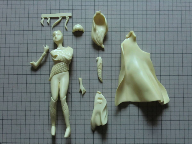 TINAMI - [モデル]1╱8 ガレージキット フィギュア 超時空騎団サザンクロス 歌巫女 ムジカ・ノヴァ【日髙のり子 湖川友謙】