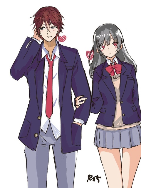 TINAMI - [イラスト]Jkカップル