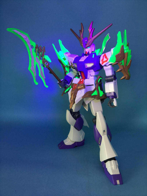 TINAMI - [モデル]EG×SD 関羽雲長νガンダム（リアル頭身×SD×EGコンパチブル完成品）