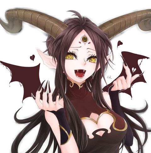 TINAMI - [イラスト]悪魔ちゃん毒増しver.