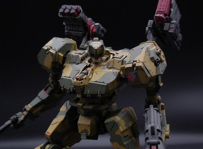 TINAMI - [モデル]1/72 アーマードコア ハーミット 2機目