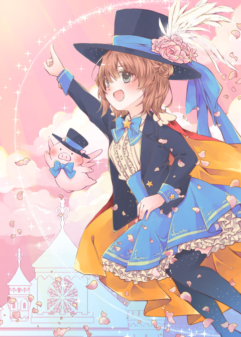 TINAMI - [イラスト]Let's go to a theme park!