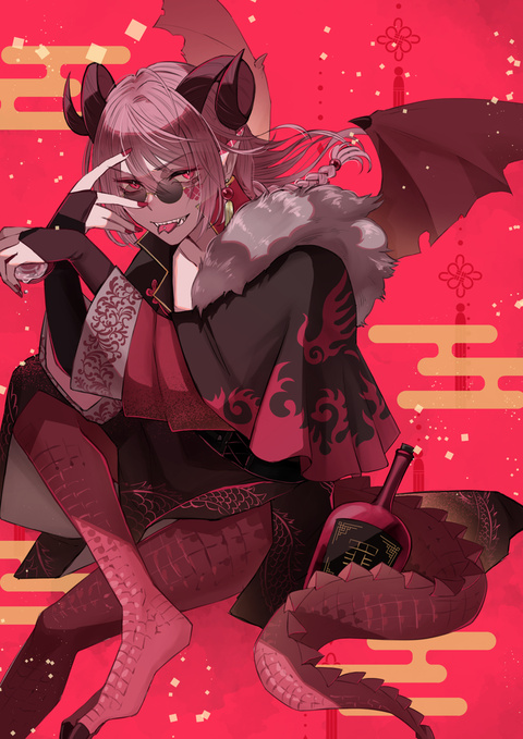 TINAMI - [イラスト]happy new year 2024