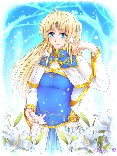 TINAMI - [イラスト]My beloved goddess 2024