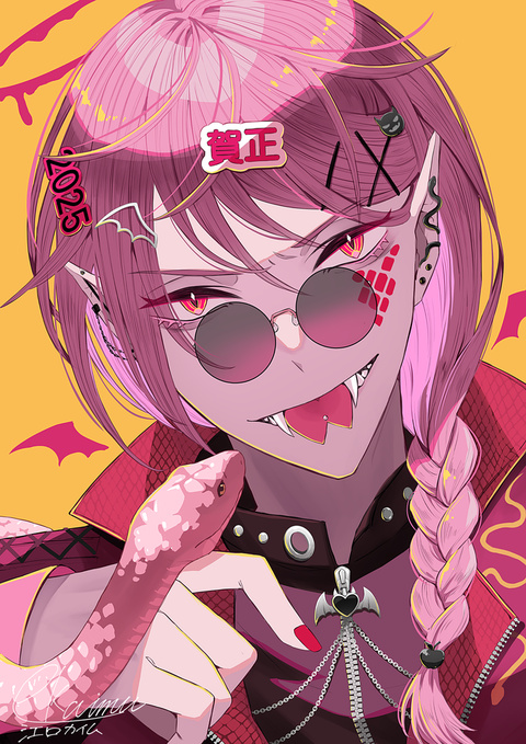 TINAMI - [イラスト]happy new year 2025