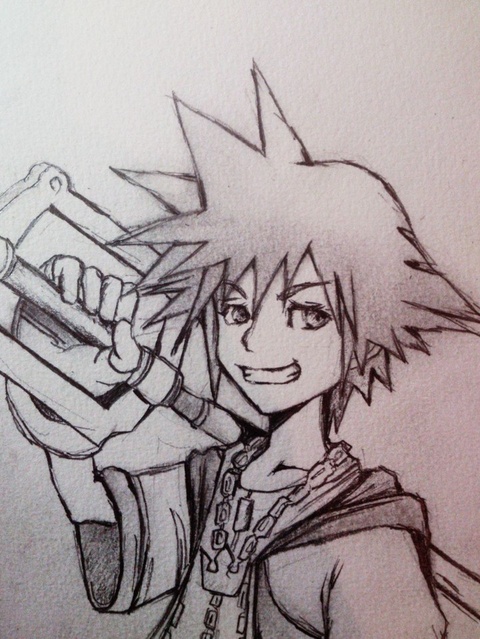 TINAMI - [イラスト]キングダムハーツ Sora