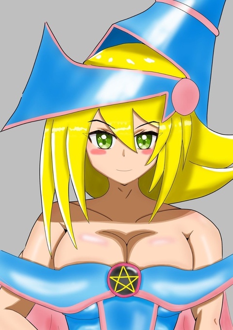 TINAMI - [イラスト]ブラックマジシャンガールその3