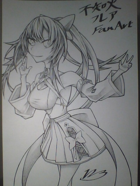 TINAMI - [イラスト]FA 不知火フレア