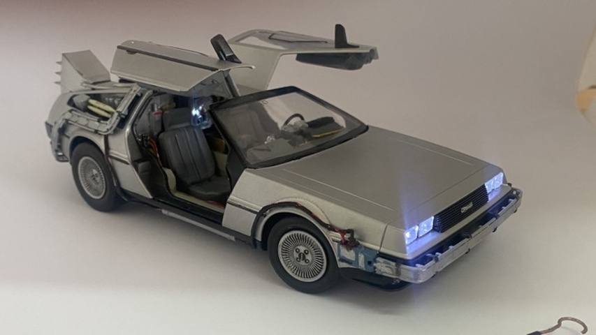 TINAMI - [モデル]デロリアン BTTF（アオシマ1/24）