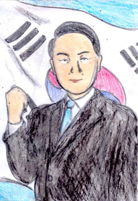 TINAMI - [イラスト]尹大統領