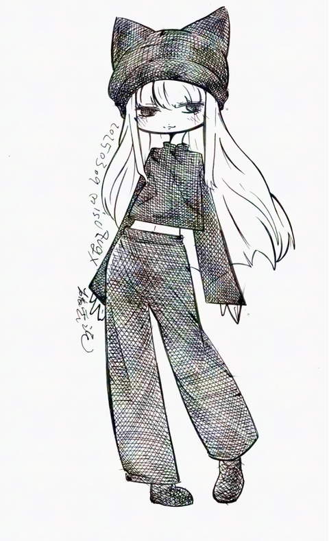 TINAMI - [マンガ]街で見かけた女の子2025