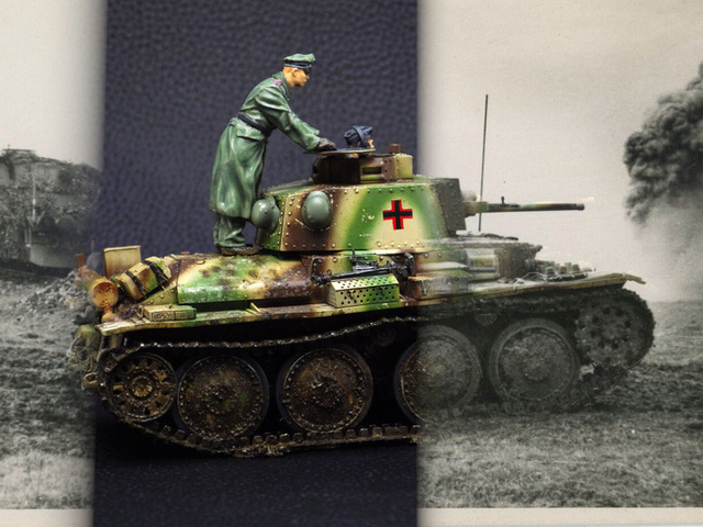 TINAMI - [モデル]タミヤ 1/48 38(t) E/F型