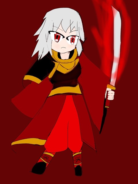 TINAMI - [イラスト]【真紅の剣姫】紅