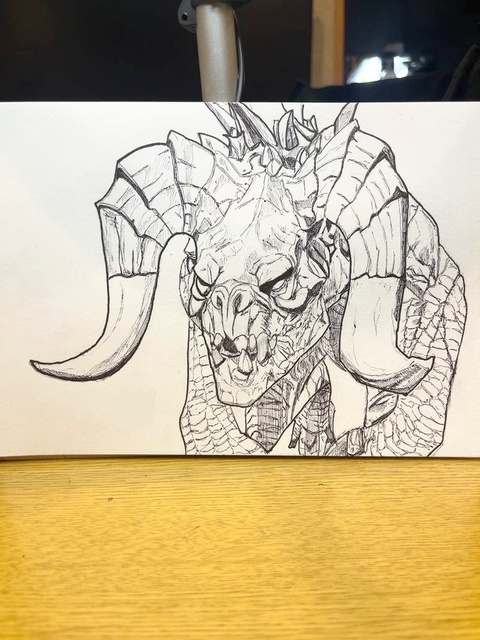 TINAMI - [イラスト]# 16【過去模写】デスクロー描いてみました！「fallout4」