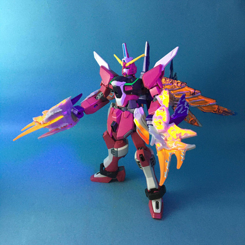 TINAMI - [モデル]HGCE×SDW HEROES インフィニットジャスティスガンダム龍式 (HGCE×SDW HEROESコンパチブル完成品）(HGCE ∞Justice ...