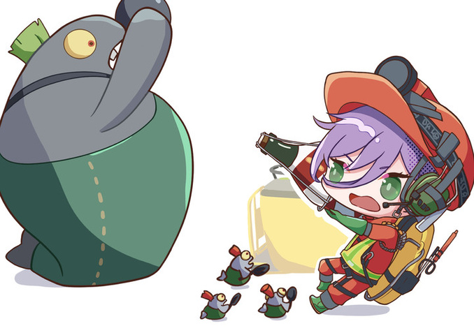 TINAMI - [イラスト]vsテッキュウ