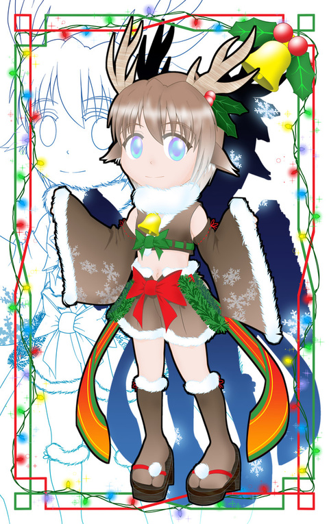 TINAMI - [イラスト]鹿ノ木霊(X'mas)