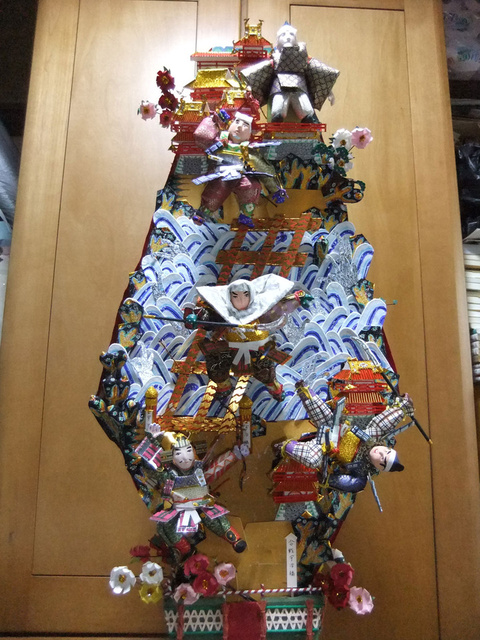 TINAMI - [モデル]2023 飾り山笠 表 合戦宇治橋