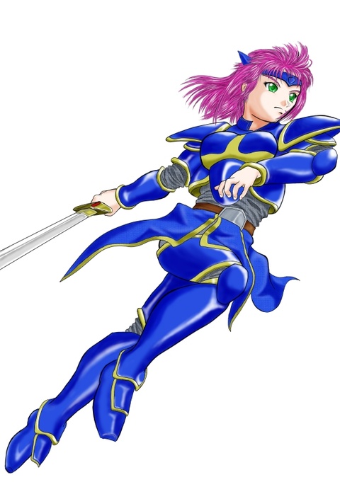 TINAMI - [イラスト]【FF5】レナ-Knight