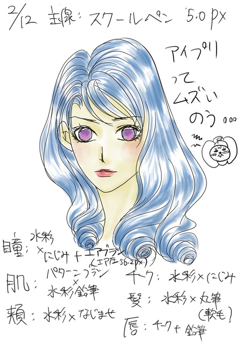 TINAMI - [イラスト]一日30分のペン慣れ＆カラートレーニング 1日目