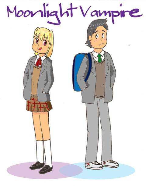 TINAMI - [イラスト]Moonlight vampire(仮題）