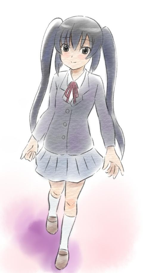 TINAMI - [イラスト]水彩あずにゃん