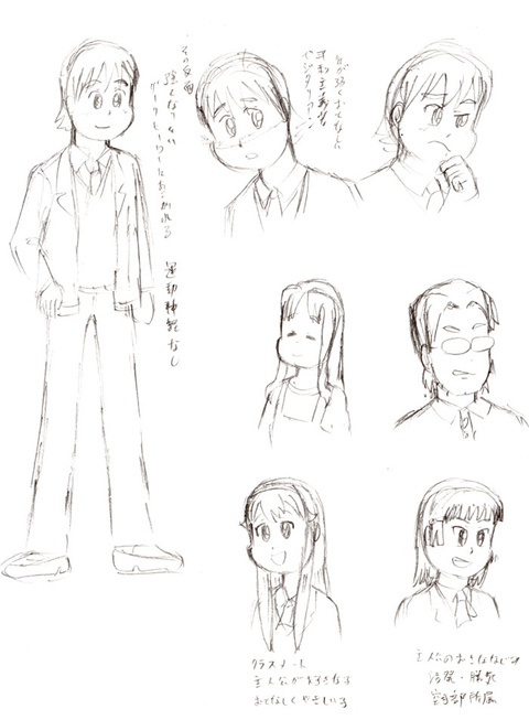 TINAMI - [マンガ]Moonlight Vampire(仮題） キャラ設定の一部 2