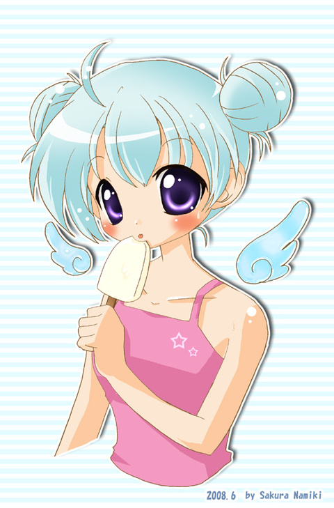 TINAMI - [イラスト]6月の青い天使☆