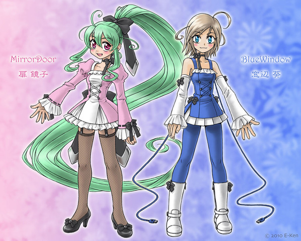 TINAMI - [イラスト]ふたりはPC！