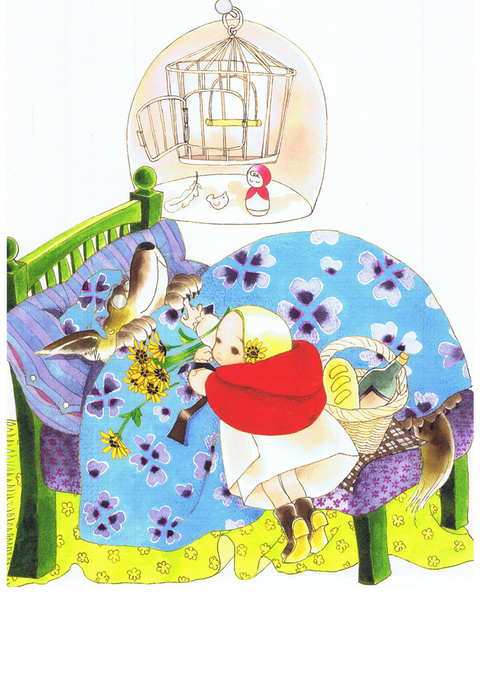 TINAMI - [イラスト]あかずきん4