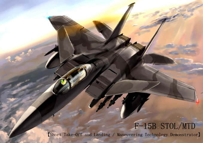 TINAMI - [イラスト]F-15B STOL/MTD
