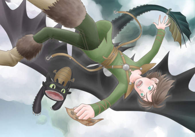 TINAMI - [イラスト]How to Train Your Dragon