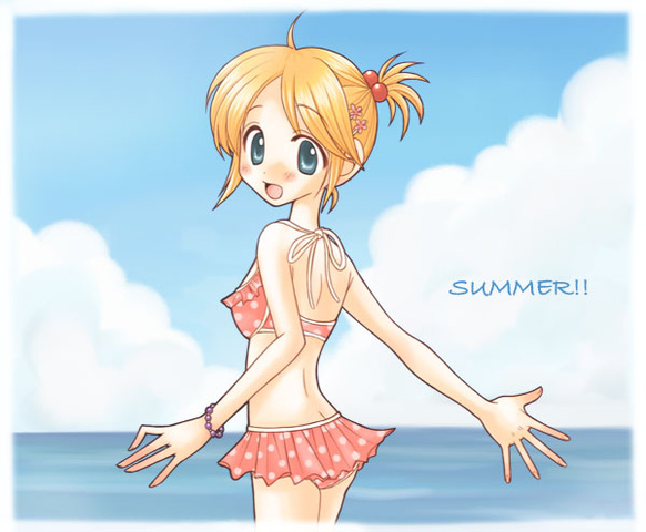 TINAMI - [イラスト]SUMMER!!（HPトップ用）