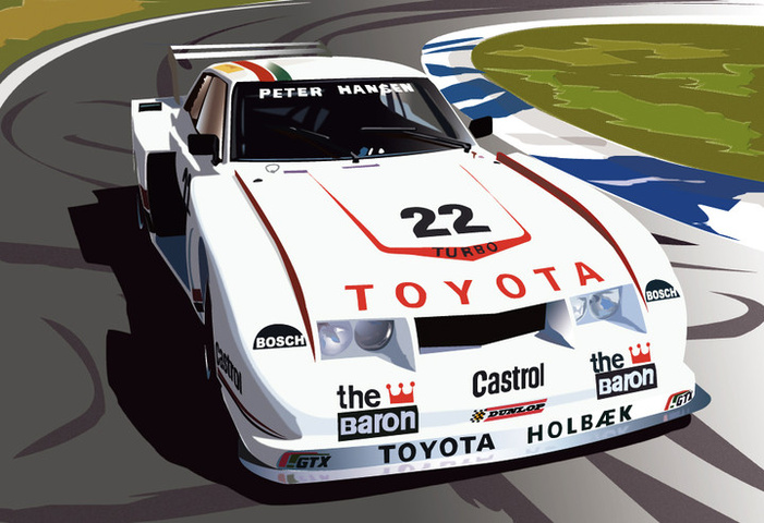 TINAMI - [イラスト]グループ5セリカ・ターボ