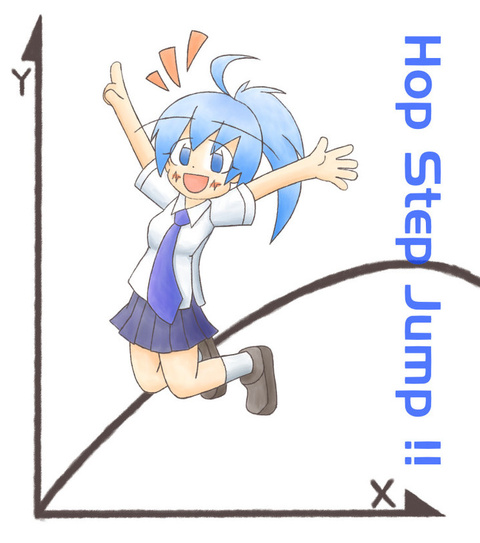TINAMI - [イラスト]Hop Step Jump!!