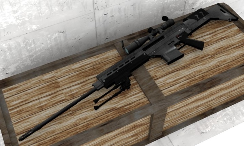 TINAMI - [イラスト]KM74式狙撃銃