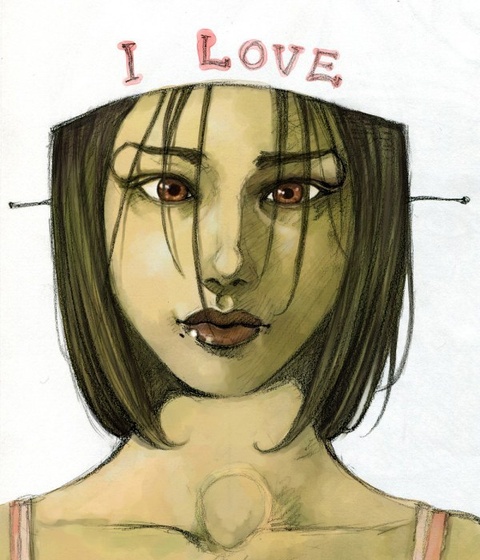 TINAMI - [イラスト]I LOVE