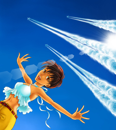 TINAMI - [イラスト]Blue sky