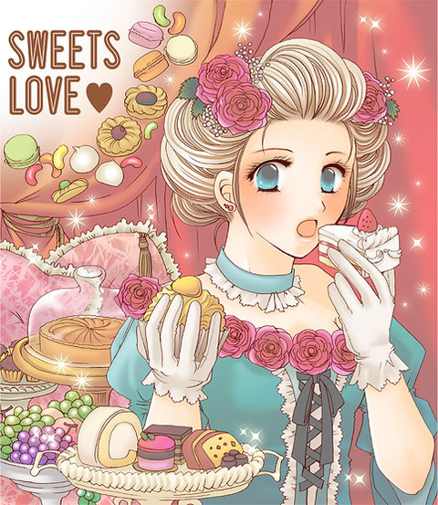 TINAMI - [イラスト]LOVE SWEETS